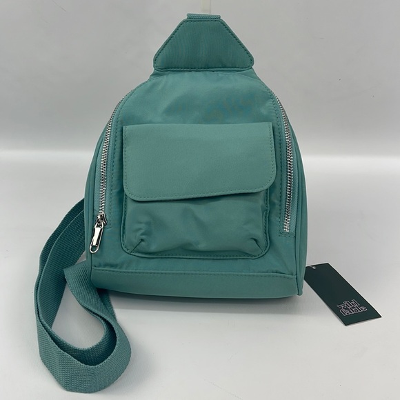 wild fable | Bags | Nwt Mini Domed Sling Backpack In Teal Wild Fable ...